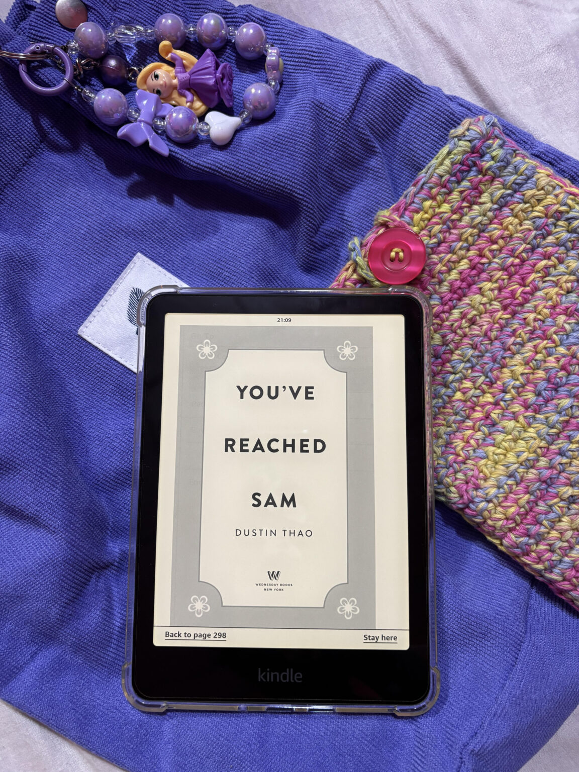 You've Reached Sam | Dustin Thao| Book Review - The Purple Bookmark